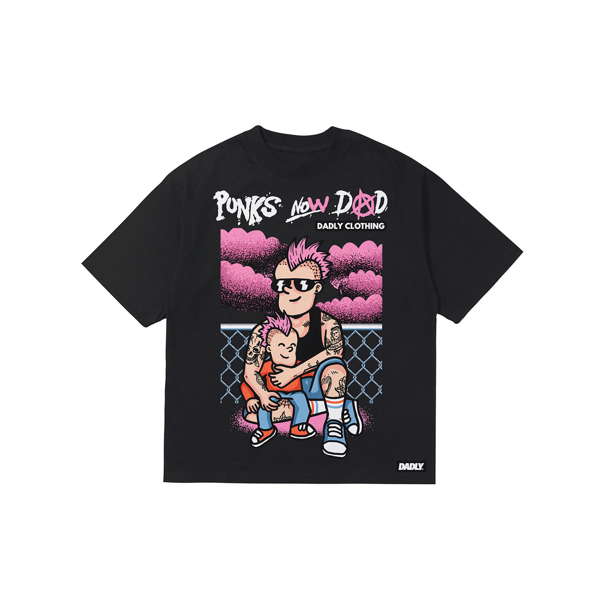 Punks Now Dad (Graphic T-shirt) – Dadly